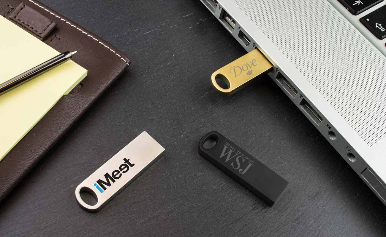 Custom USBs and more Printed with Your Logo