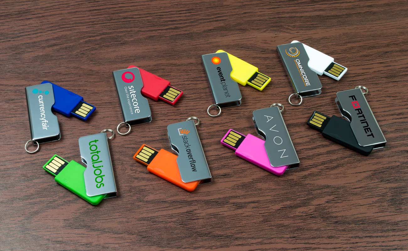 Custom USBs and more Printed with Your Logo