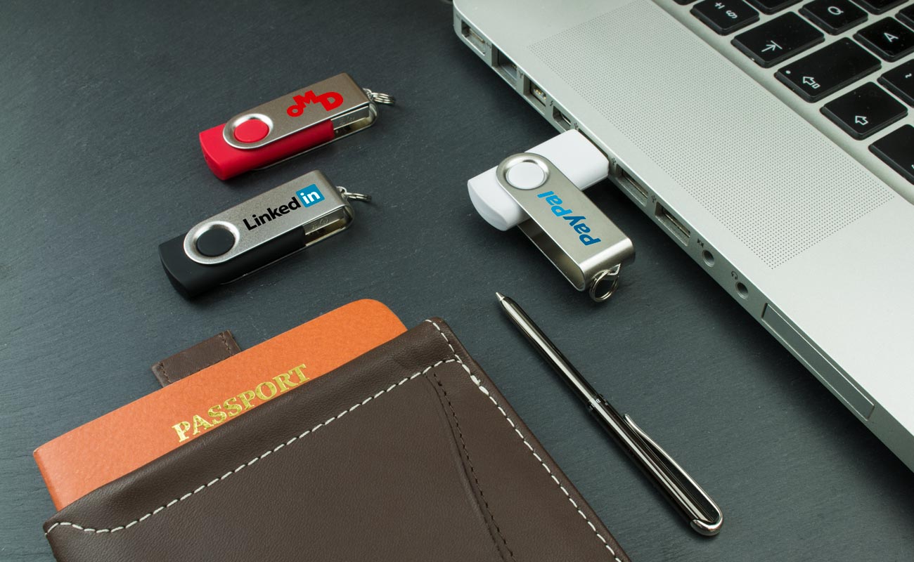 Custom USBs and more Printed with Your Logo
